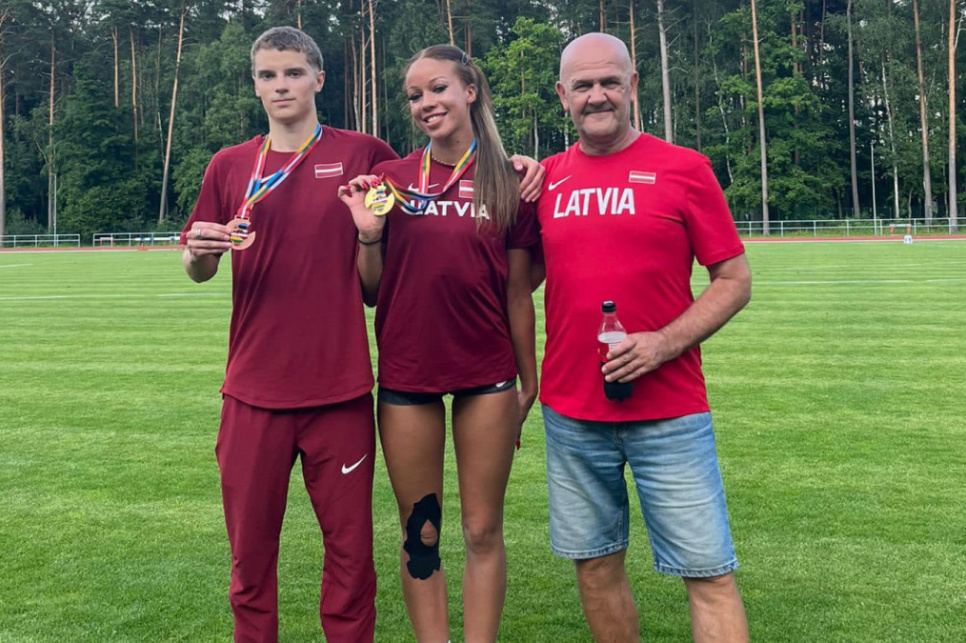 Apsīte un Bergmanis pārstāvēs Latviju XVIII Eiropas Jaunatnes Olimpiskā ...