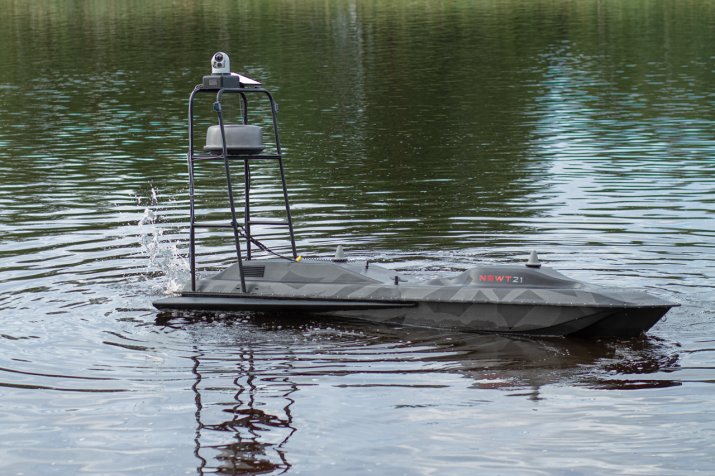 Klātienē varēs vērot inovatīva militārā ūdens drona demonstrāciju