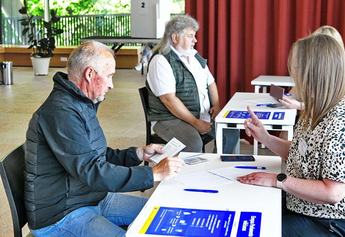 Eiropas parlamenta vēlēšanas pilsētā | Foto 10 / 18
